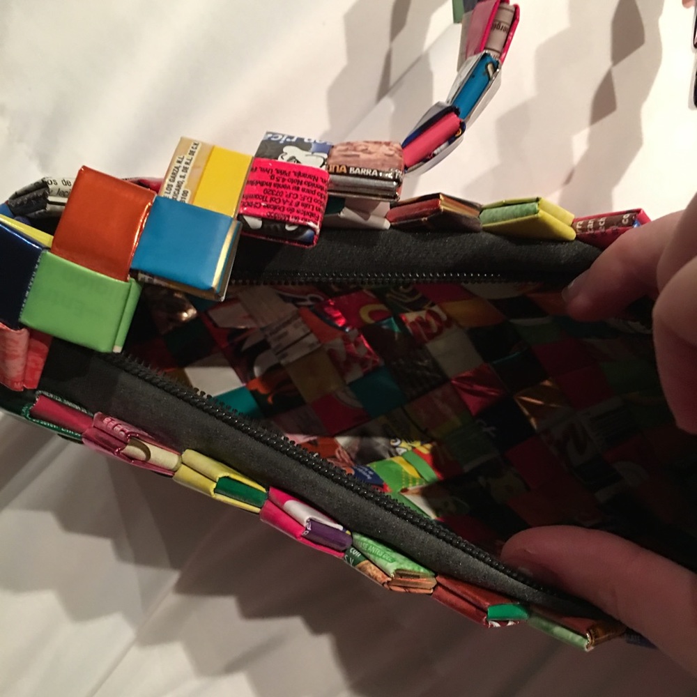 Vintage Collectors Candy Gum Wrapper Purse - Gem